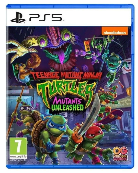 Видеоигра Teenage Mutant Ninja Turtles - Mutants Unleashed (PS5) купить ...