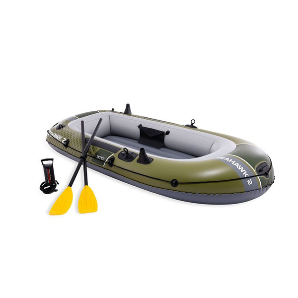 Надувная лодка Intex 66332 двухместная Seahawk 200, 236x114x41см купить ...