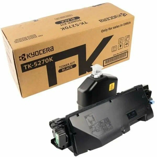 Тонер-картридж KYOCERA TK-5270, Черный (black), для лазерного принтера ...