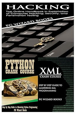 Hacking + Python Crash Course + XML Crash Course купить на OZON по низкой цене (3217273154)