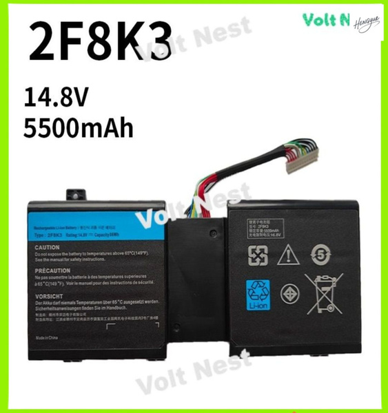 Аккумулятор для ноутбука Dell 5500 мАч, (2F8K3) купить на OZON по ...