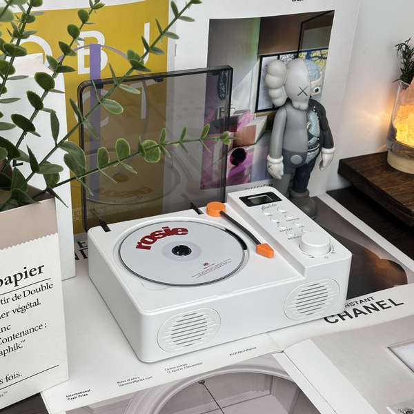 Портативный CD-плеер, Bluetooth-колонка, проигрыватель альбомных дисков ...