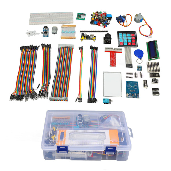 Набор для изучения Raspberry Pi 2 E8, Python, моторы, 50+ компонентов ...