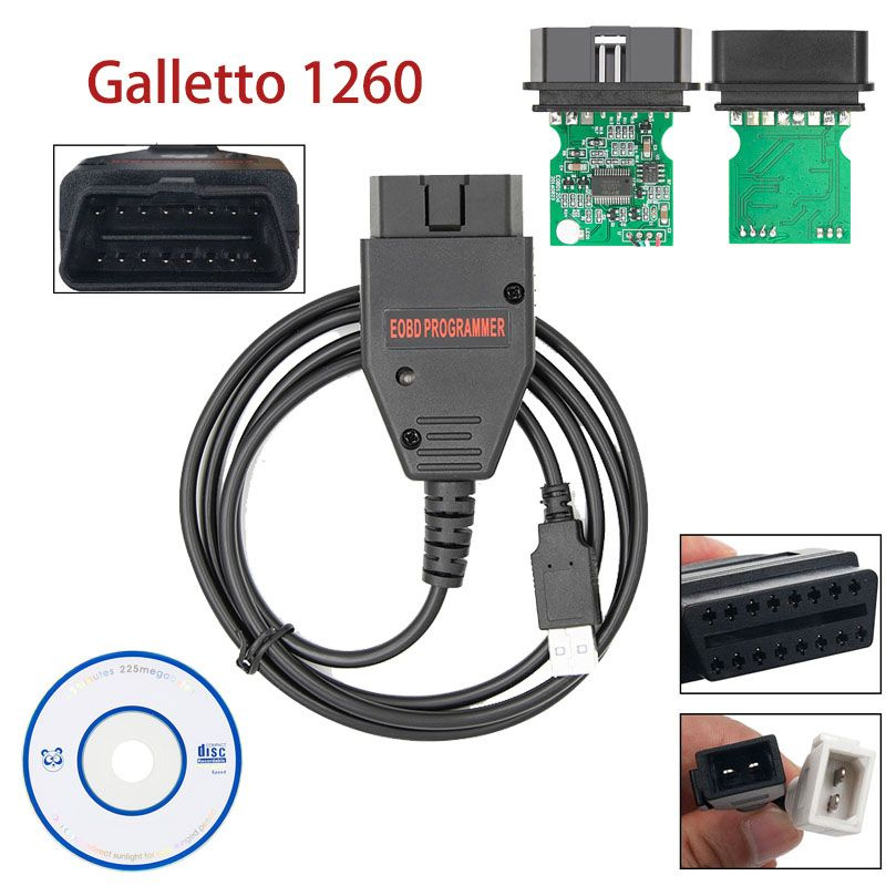 Galletto 1260 ECU Chip Tuning Tool, Автомобильный диагностический ...