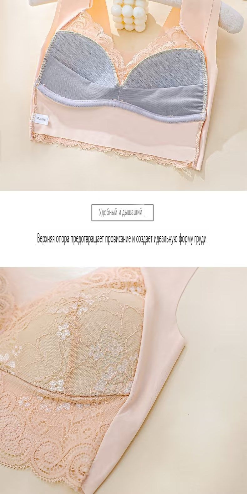 Комплект нижнего белья Женский Aueoeo пурпур Застежка BOA Полиэфирный шелк, размер 54 ...