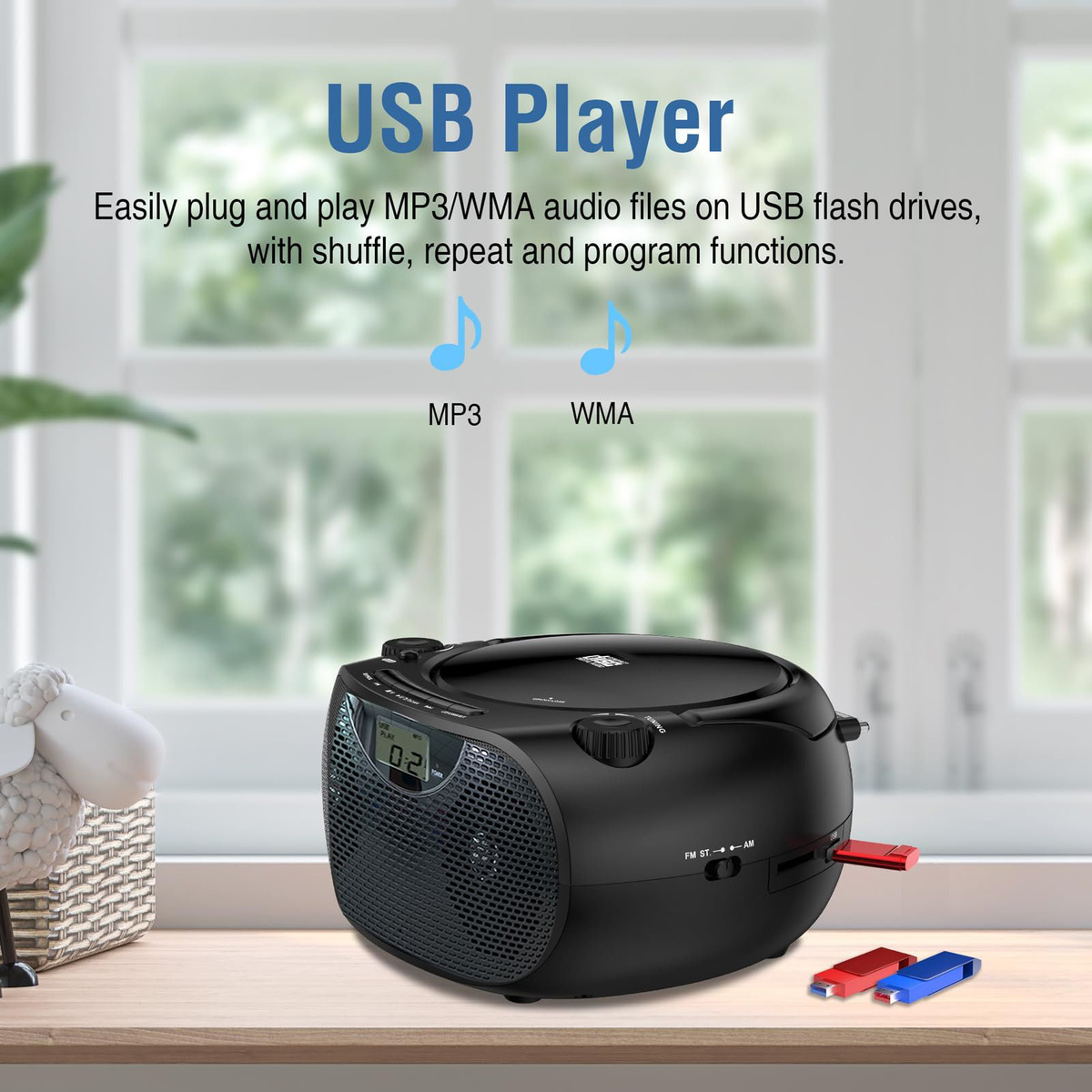 Проигрыватель компакт-дисков Boombox купить на OZON по низкой цене ...