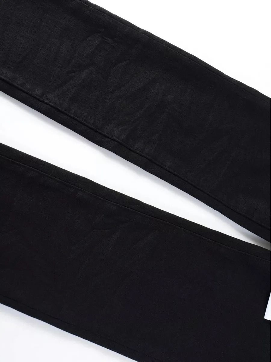 Джинсы Мужской purple brand черный зауженные Хлопок, размер 32 прямой ...