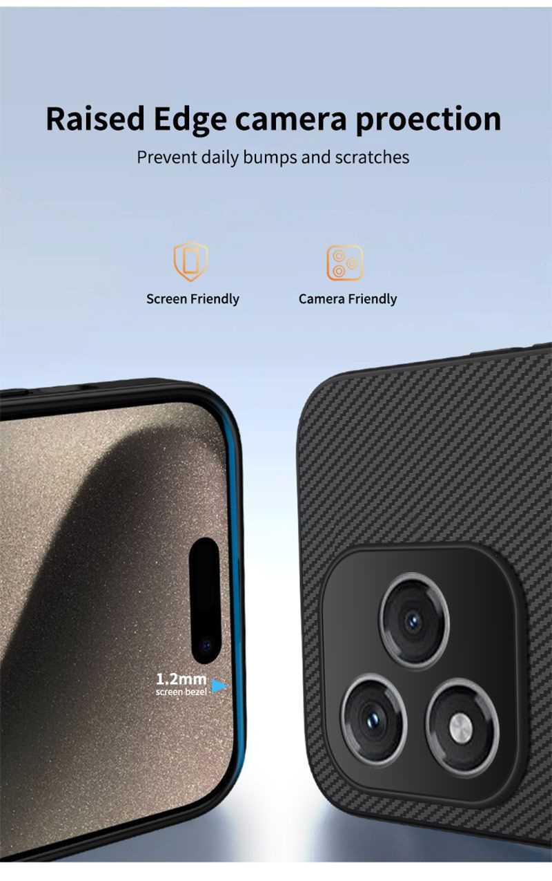 Чехол для Honor 400 Lite/Хонор 400 Лайт Углеродное волокноСтиль ...