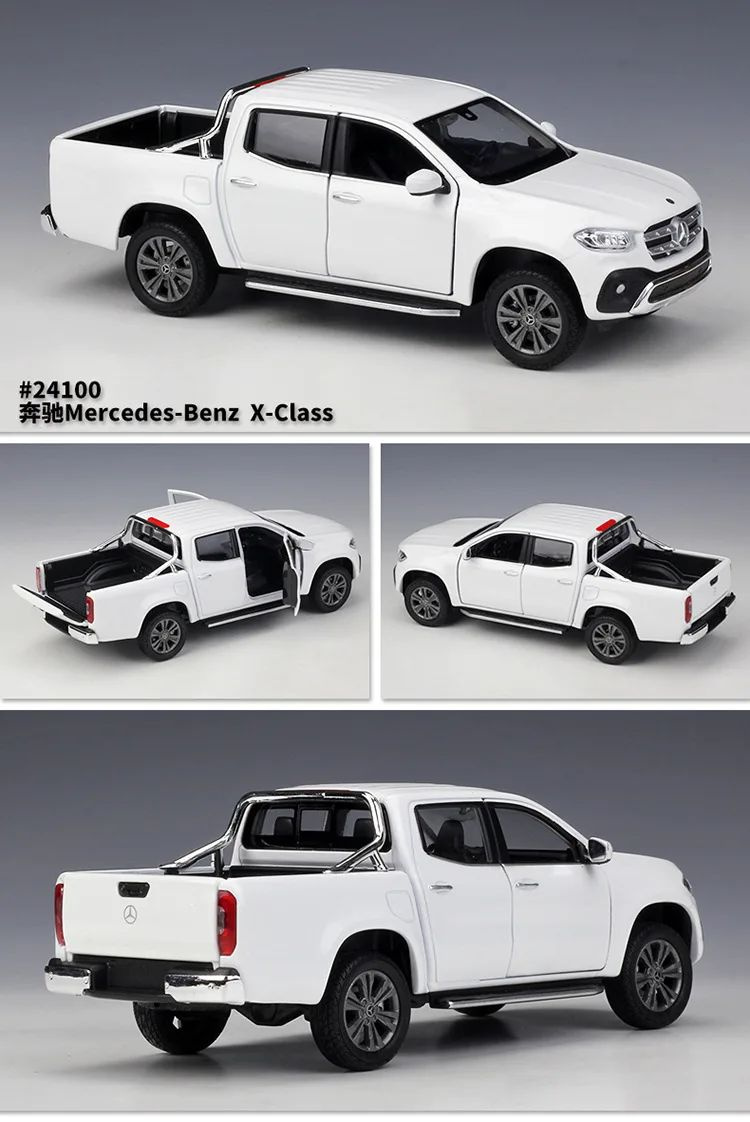 1:27 Mercedes Benz X-Class Car Classic Pickup Truck Model Toy Car ...