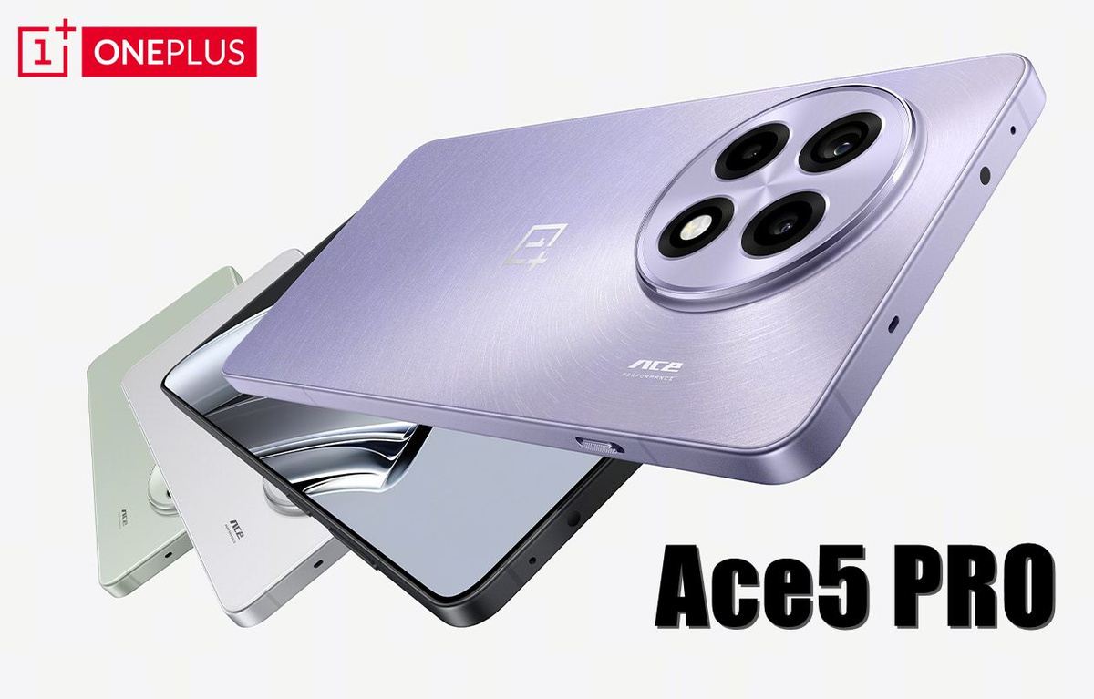 Смартфон OnePlus Ace5 Pro 256 ГБ 12 ГБ Фиолетовый 6.78 OLED/AMOLED ...