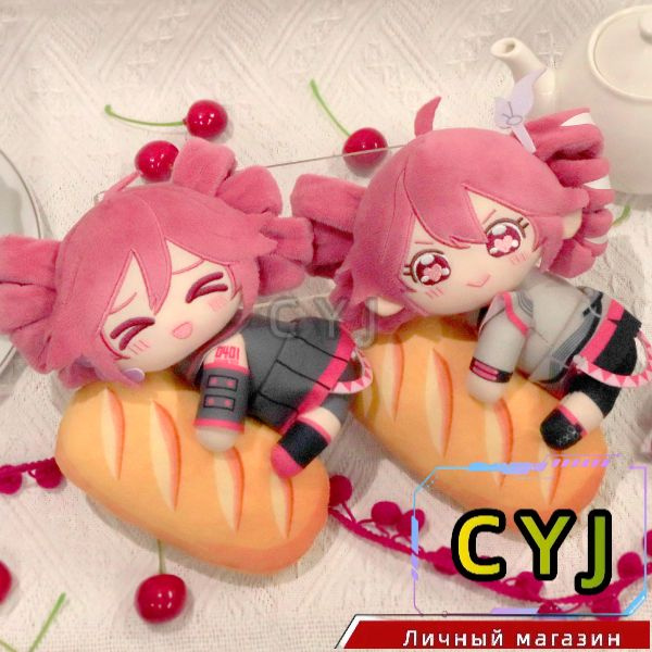 Fukuya аниме фигура/Kasane teto Hug the doll baguette Open your eyes ...