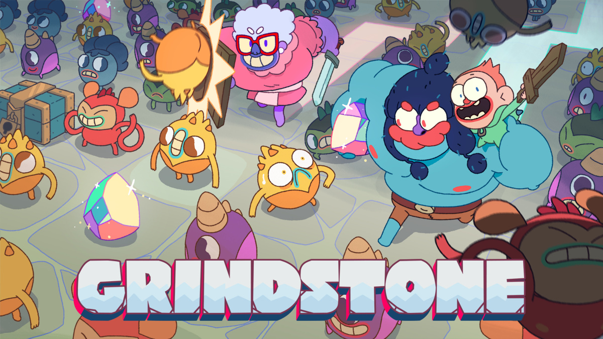 Игра Grindstone + Набор Мелков iam8bit Exclusive Limited Edition (Nintendo Switch, Nintendo ...