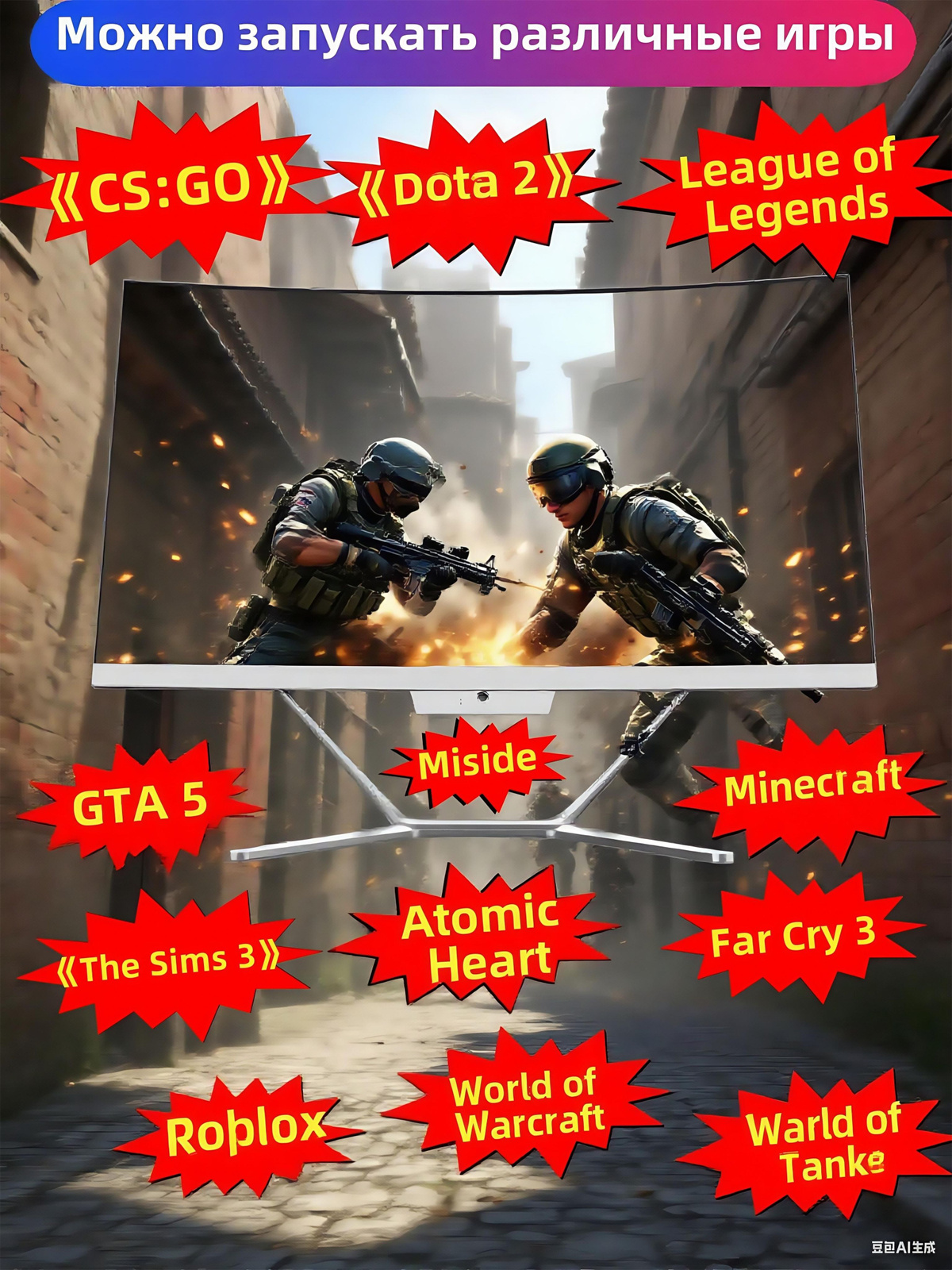 27" Моноблок Q27-W (Intel Core i7-8700, RAM 16 ГБ, SSD 512 ГБ, Intel ...