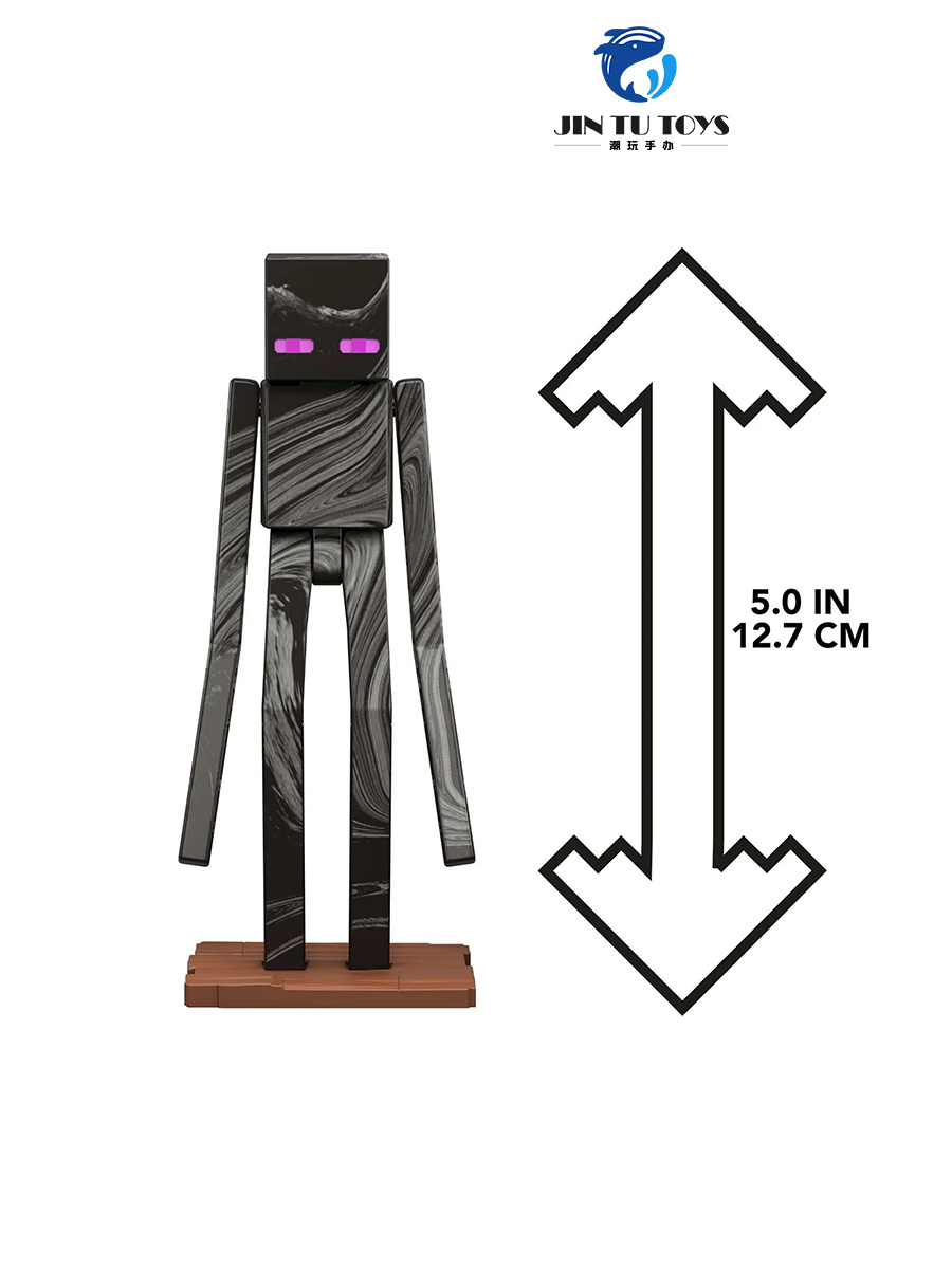 Mattel Minecraft Movie Enderman JFR61 / Игровой набор Майнкрафт ...