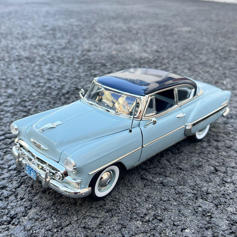 1953 Chevrolet Kervetbell 1: 18 Модель автомобиля из металлических сплавов купить на OZON по ...