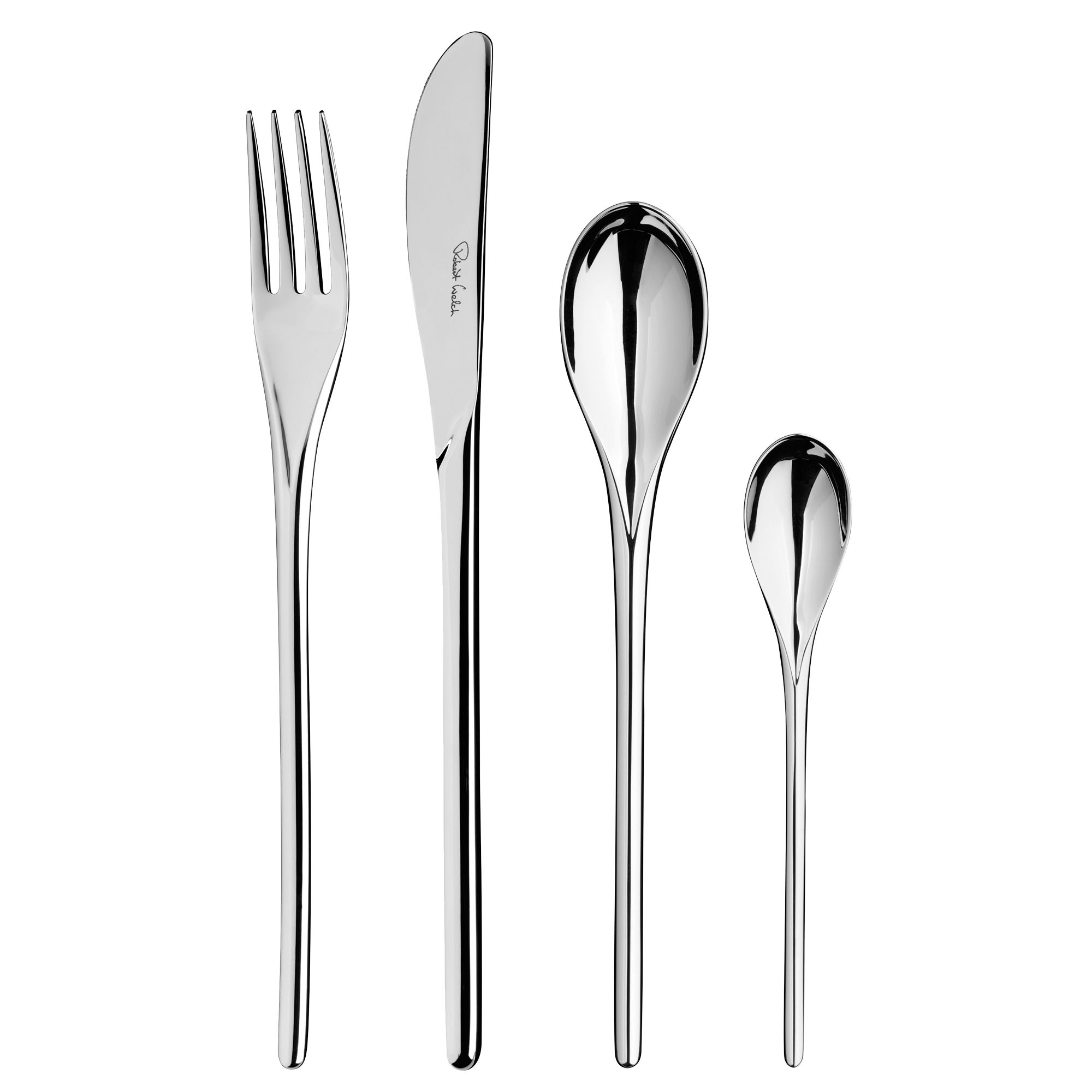 Robert Welch Набор столовых приборов Bud 24 предм. серебристый купить ...