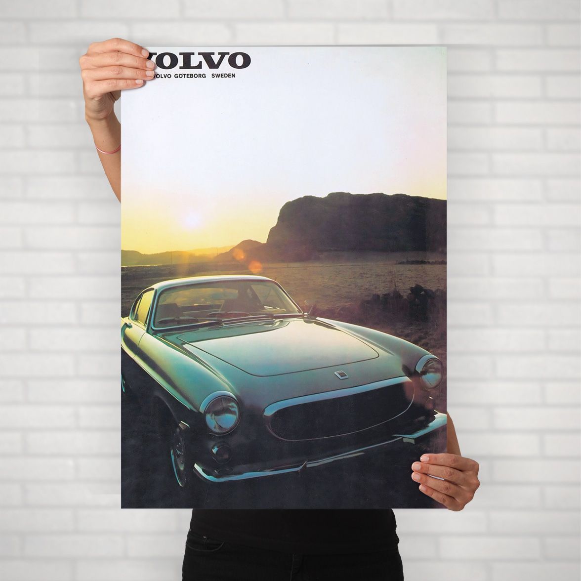 Постер HEAVEN POSTER Люди, Арт Volvo P1800 3, 84 60 купить c доставкой ...