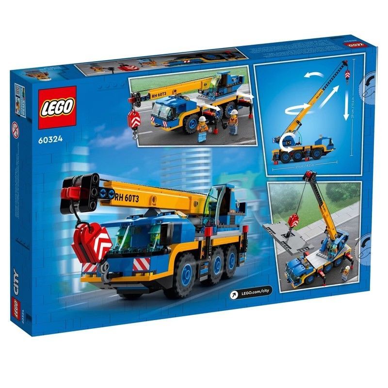 Конструктор LEGO 60324 City Мобильный кран 60324 купить на OZON по ...