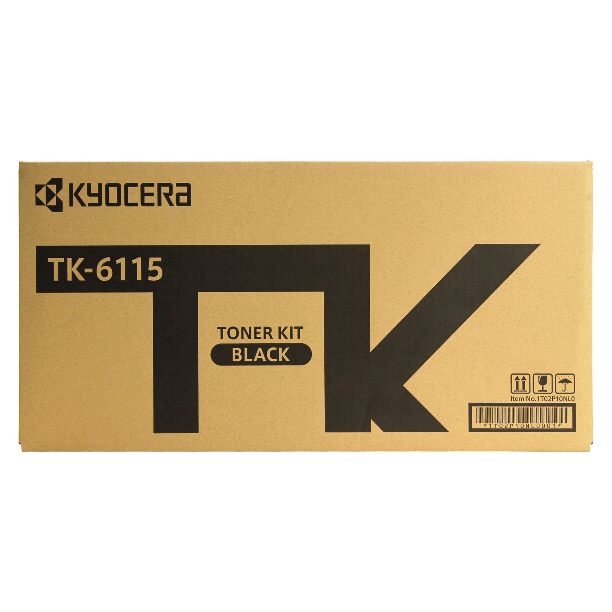 Картридж KYOCERA Картридж Kyocera TK-6115 № 1T02P10NL0 черный, Черный ...
