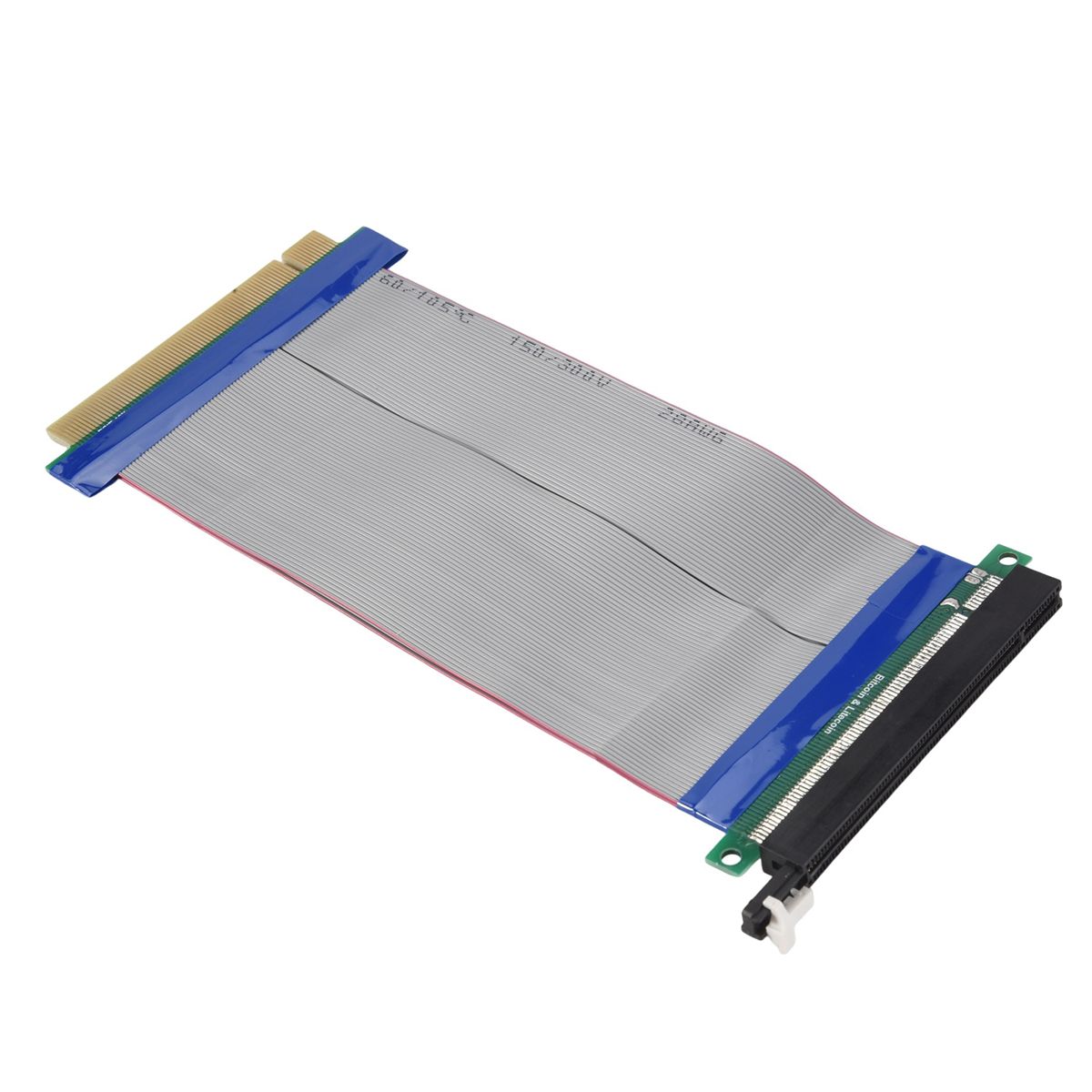 Удлинительный кабель PCI-E Express 16X Riser Card Extender Ribbon Flex ...