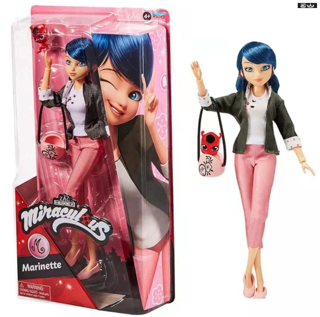 Кукла "Леди Баг и Супер-Кот", Маринет с аксессуарами 27 см, Miraculous ...