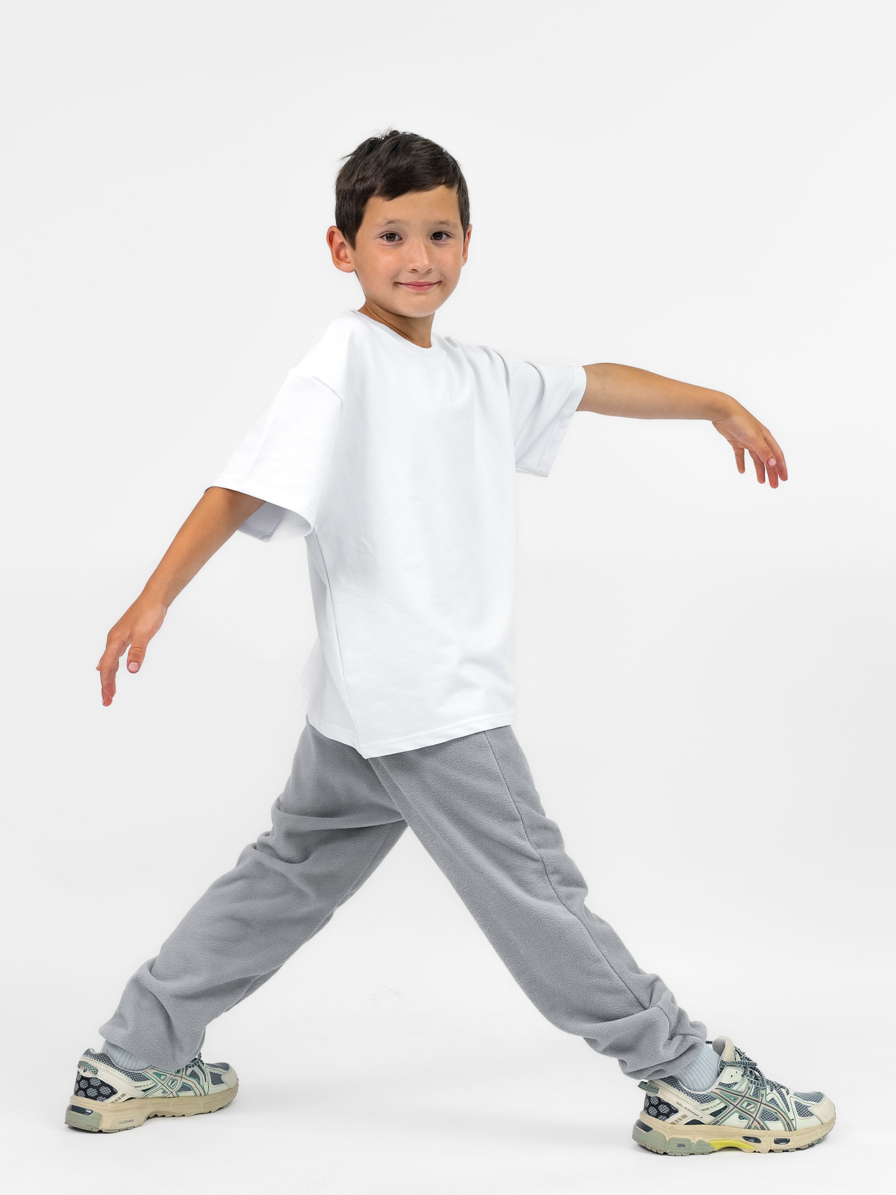 Брюки Мальчики Symbion джоггеры акулья кожа Флис Повседневный, размер ...