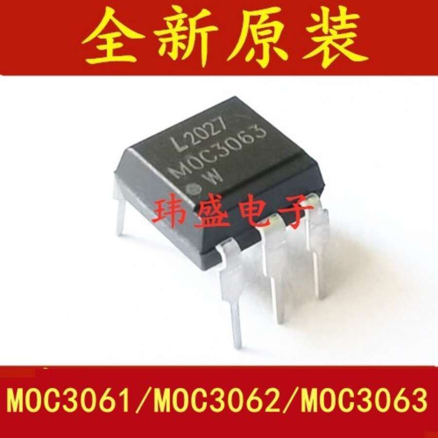 10 шт Оптопара MOC3063 DIP6 прямого вставки, драйвер фотопары MOC3062 ...