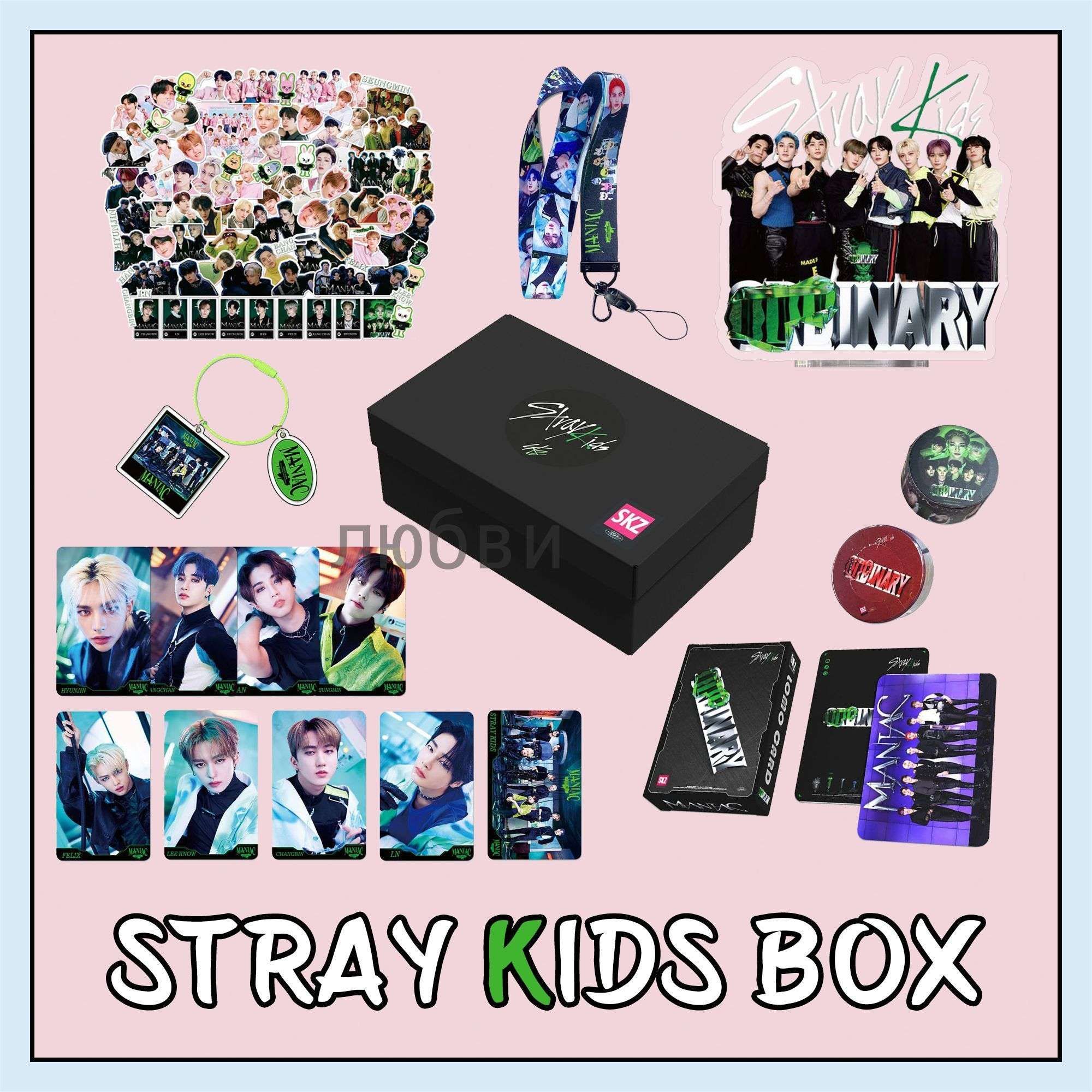 K-POP бокс Подарочный набор "Stray Kids" BOX / SKZ MANIAC купить c ...
