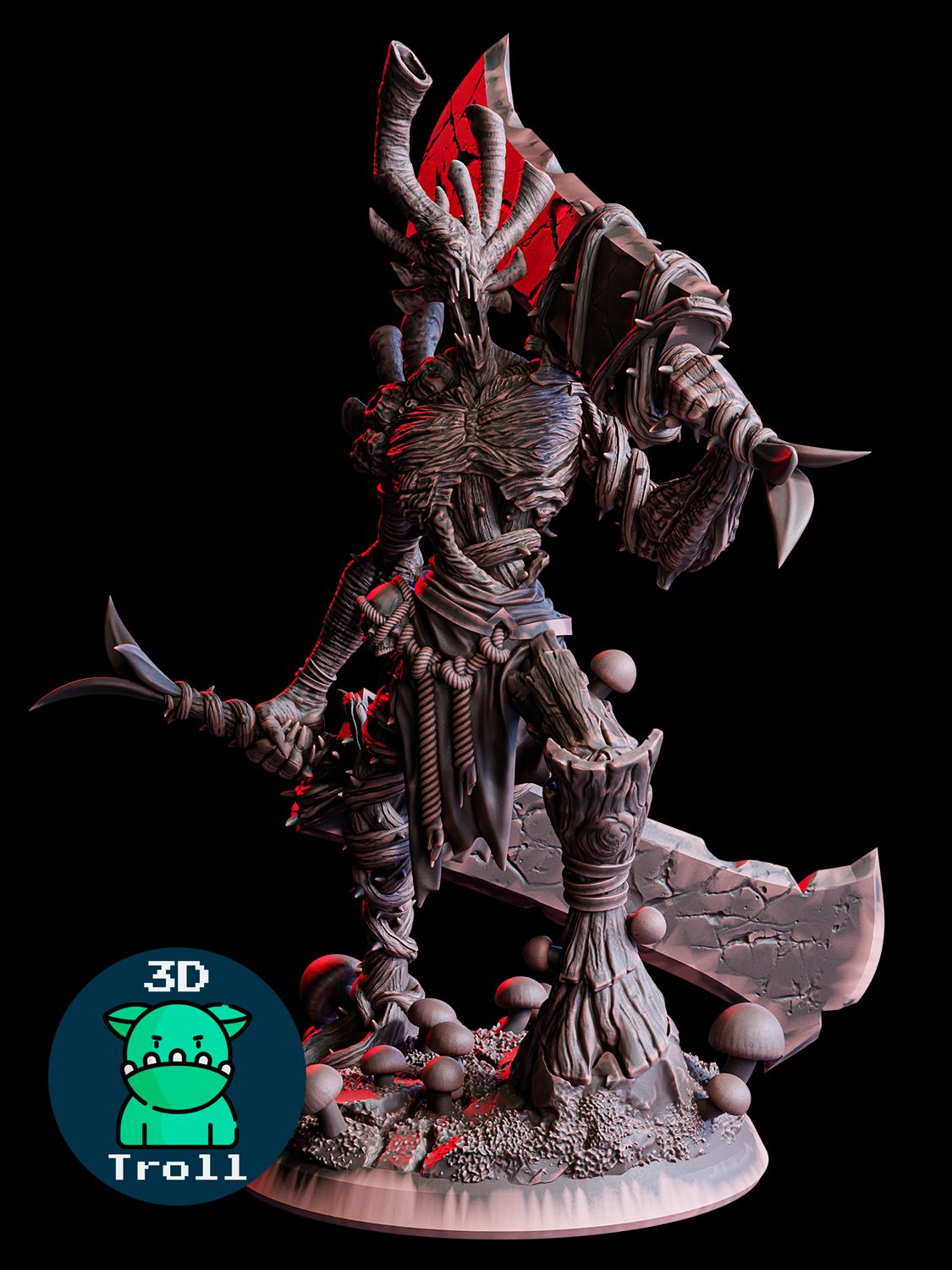 Миниатюра ДНД (DnD, Pathfinder) Миконид 1 купить на OZON по низкой цене ...