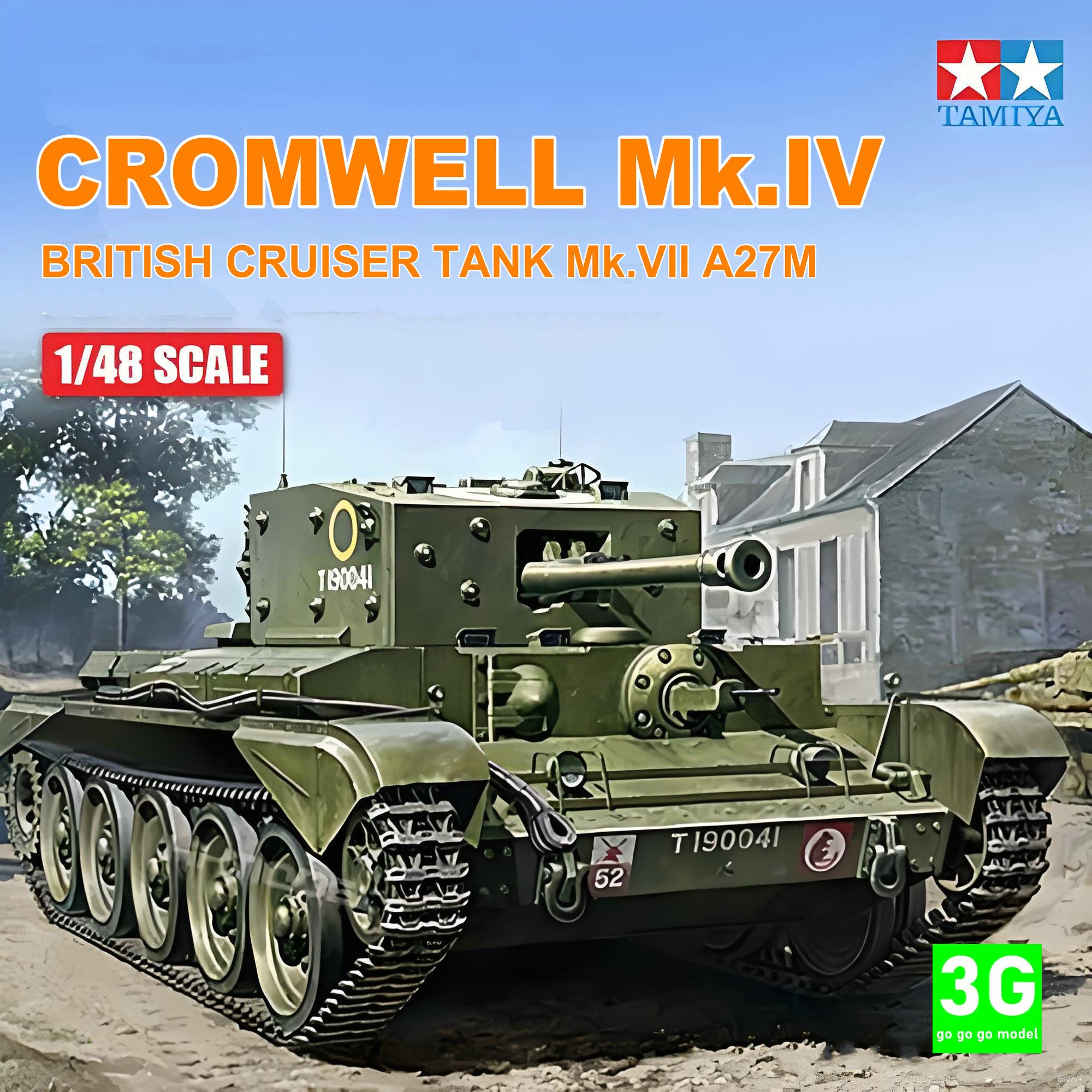 TAMIYA 32528 1/48 Британский CROMWELL Mk.IV A27M сборная модель танка ...