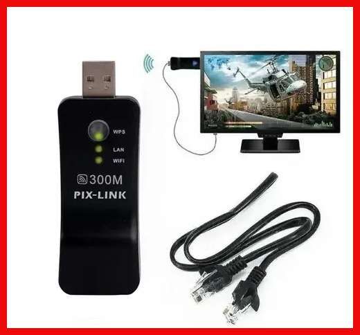 возможностью Smart TV LAN адаптер Ethernet wifi Wi-Fi купить на OZON по ...