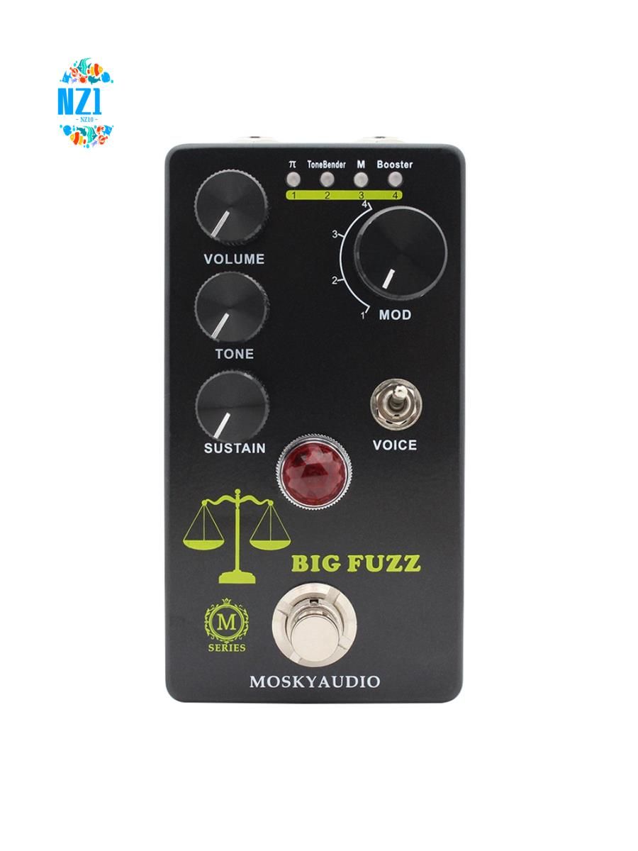 (T Q D O) Педаль Эффектов Big Fuzz. Гитарная Fuzz С 4 Кнопками купить ...