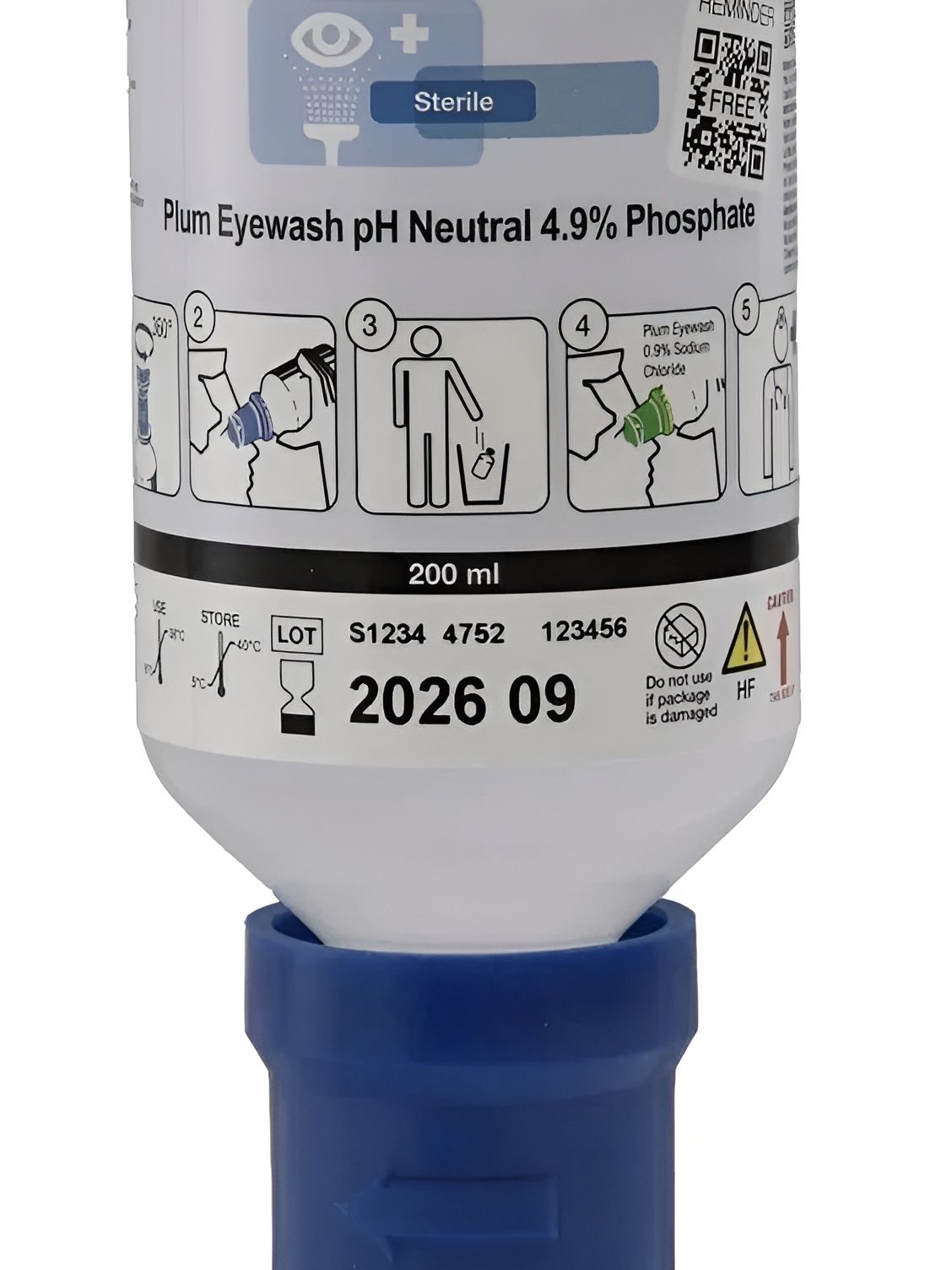Средство увлажняющее офтальмологическое Plum (4752) pH Neutral 200мл ...