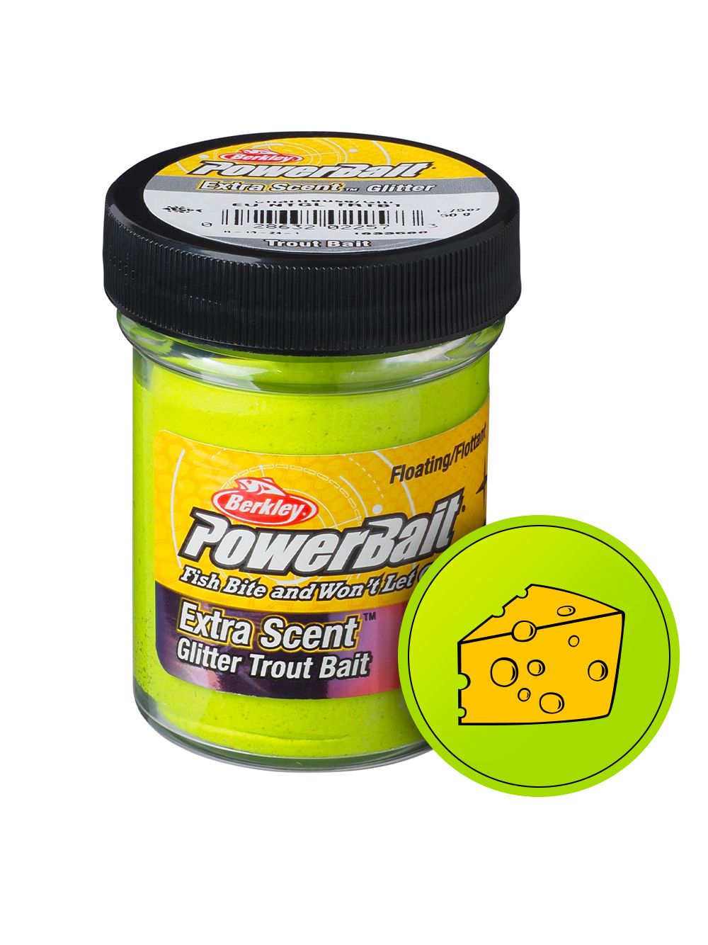 Паста форелевая Berkley 1633588 PowerBait EU Natural Glitter Trout Bait ...