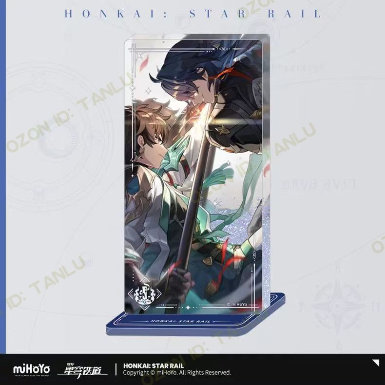 Honkai Star Rail - Подставка с жидким песком DanHeng&Ren купить на OZON ...