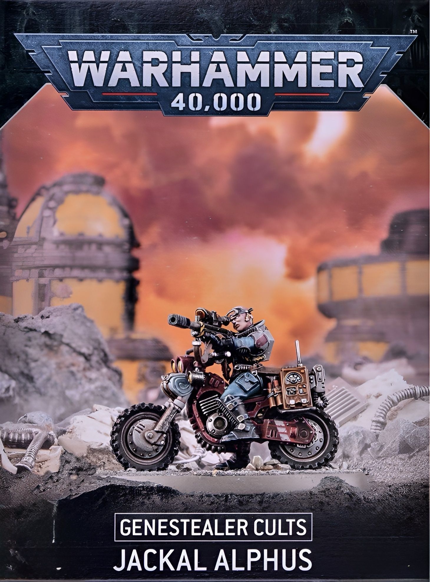 Warhammer 40k Миниатюры / Genestealer Cults / Jackal Alphus (смола ...
