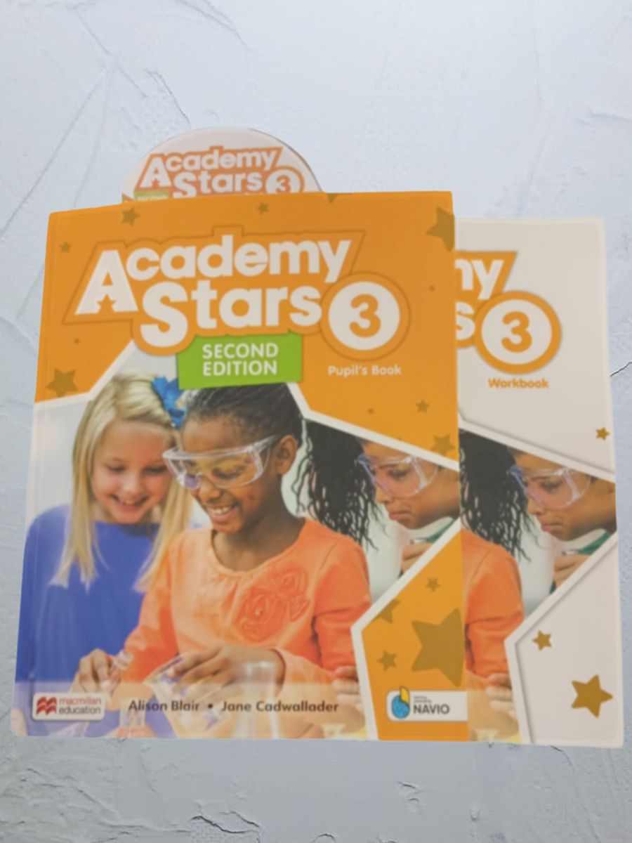Academy Stars 3 second edition (Полный комплект: учебник, рабочая ...