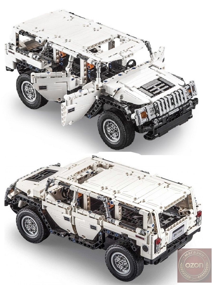 Внедорожник Хаммер HUMMER H2 конструктор на радиоуправлении Cada ...