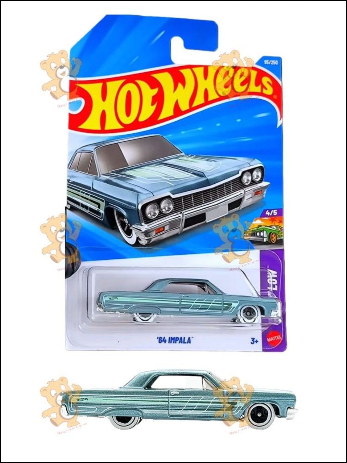 Машинка Mattel Hot Wheels 1:64 Basic Car 2026D C4982 '64 Impala купить ...