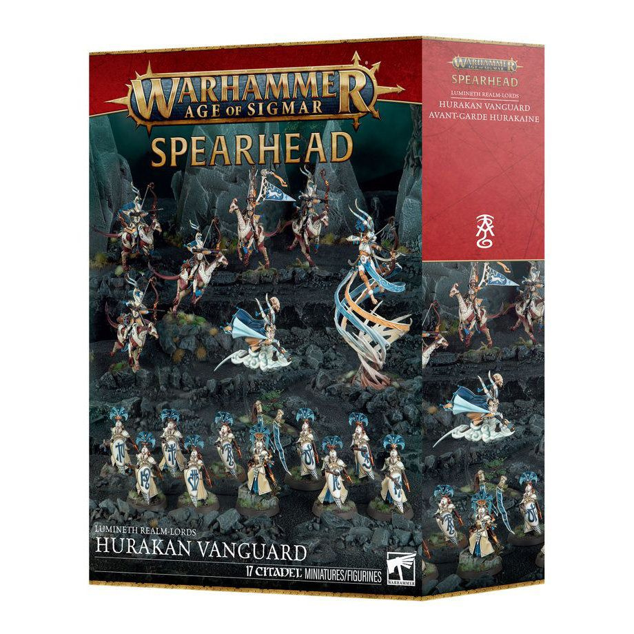 Миниатюры Warhammer AOS Glittering Phalanx Spearhead: Lumineth Realm ...