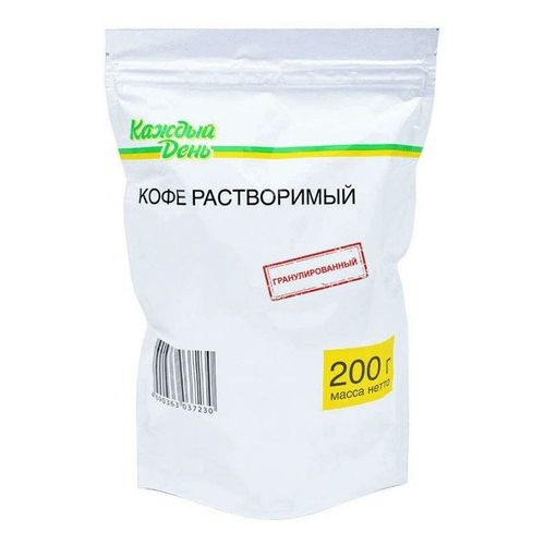 Кофе Каждый День растворимый гранулированный 200 г купить с доставкой