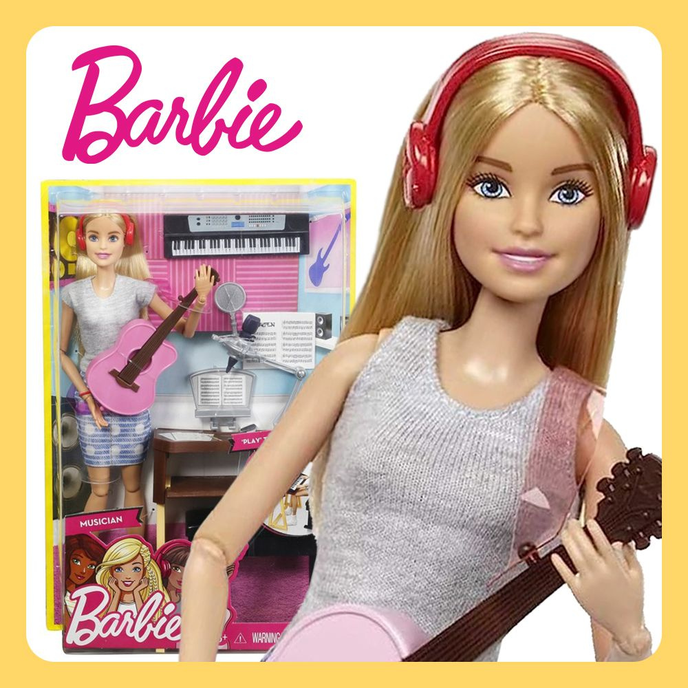 Кукла Barbie (Барби) - Музыкант, FCP73, Mattel - купить с доставкой по ...