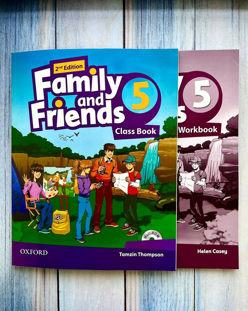 Family and friends 5: Class book and Workbook+код - купить с доставкой ...