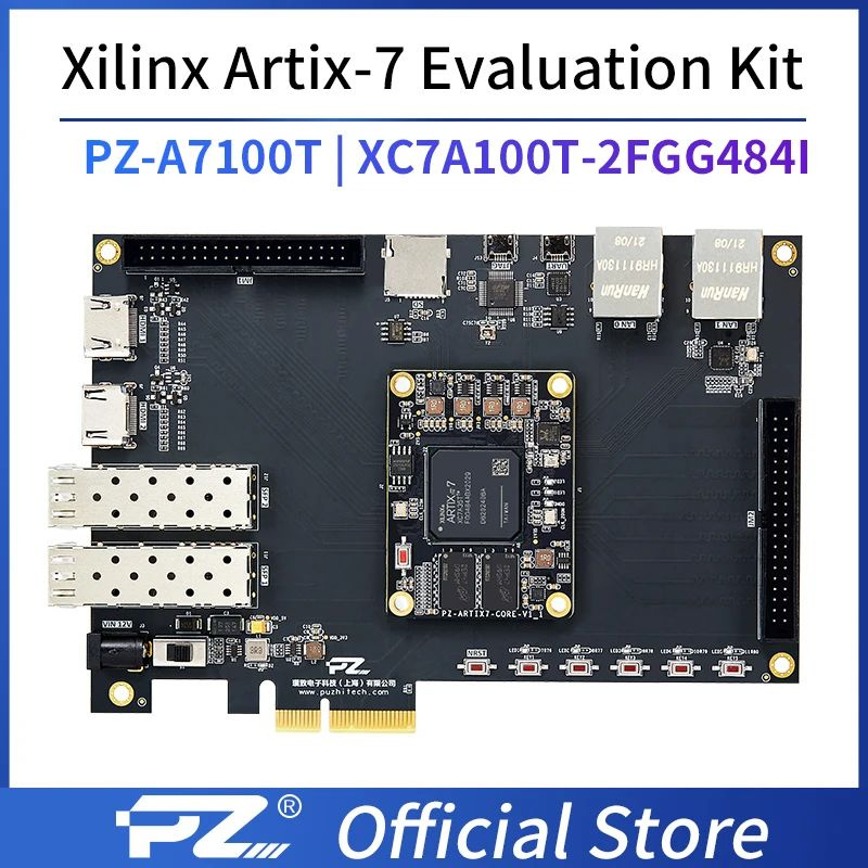 PuZhi PZ-A7100T-KFB Оценочный комплект Xilinx Artix-7 Плата для ...