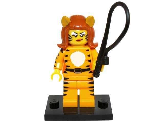 Минифигурка Lego Tiger Woman, Series 14 col14-9 71010 U - купить с ...