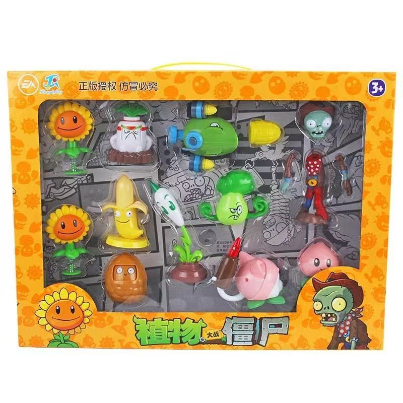 Фигурки Plants vs Zombies set K / Растения против зомби / Интерактивный ...