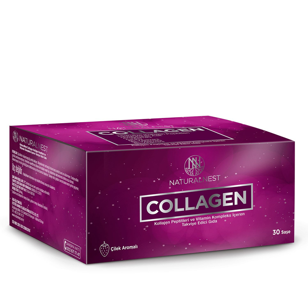 Naturalnest Collagen Пептиды коллагена витаминный комплекс 30 саше ...