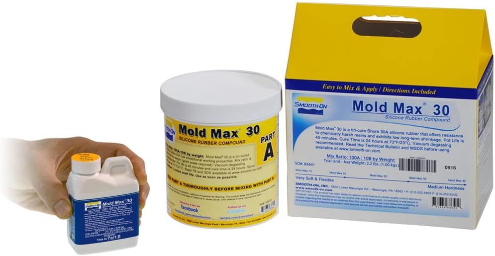 Силикон для изготовления форм Smooth-On Mold Max 30 - купить с ...