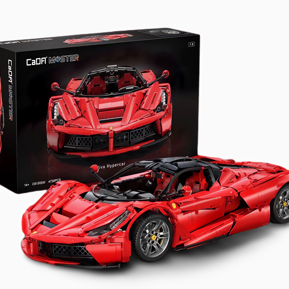 Конструктор 3D CaDA Ferrari Lafa Viva Hypercar купить на OZON по низкой ...