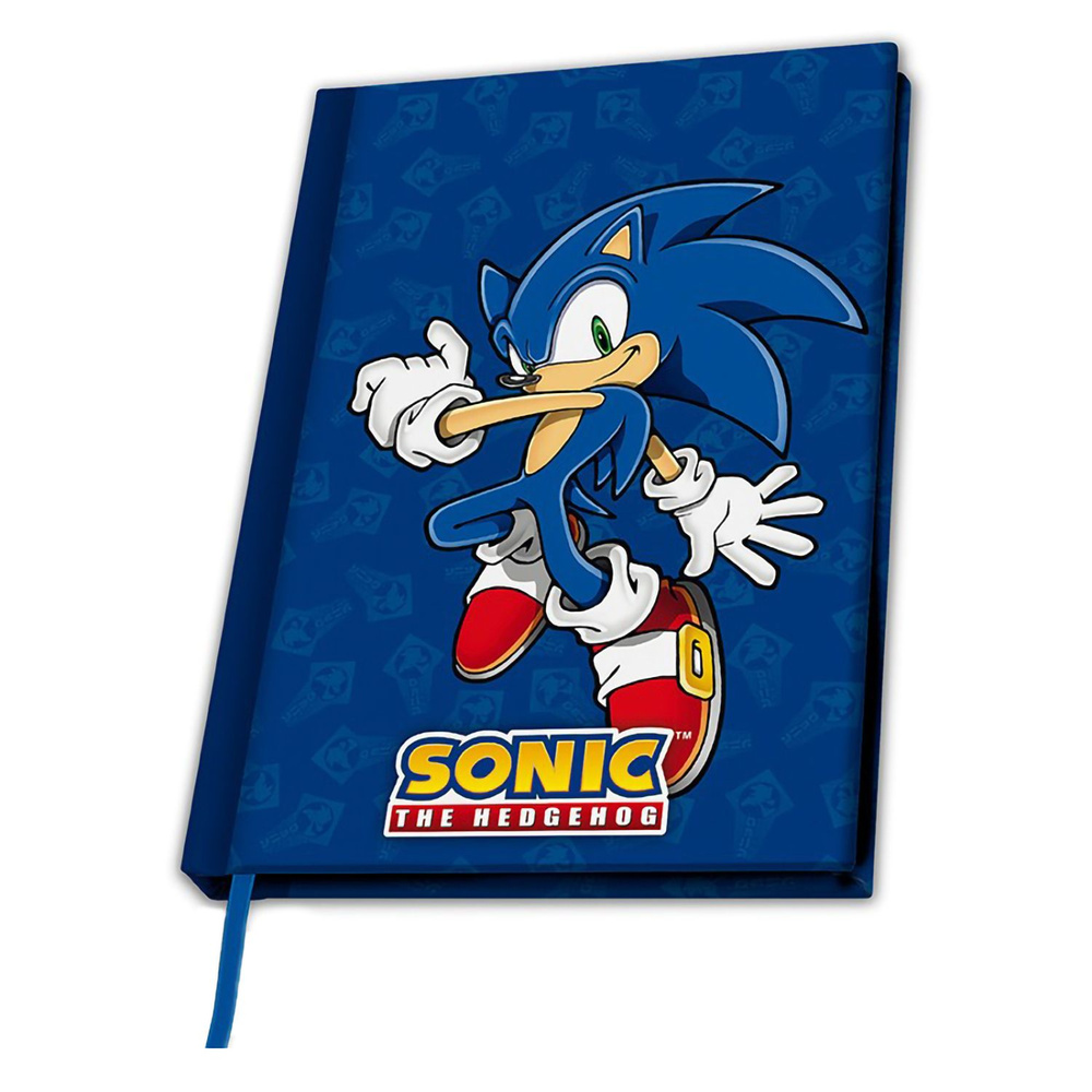Записная книжка Sonic A5 Notebook Sonic The Hedgehog X4 ABYNOT091 ...